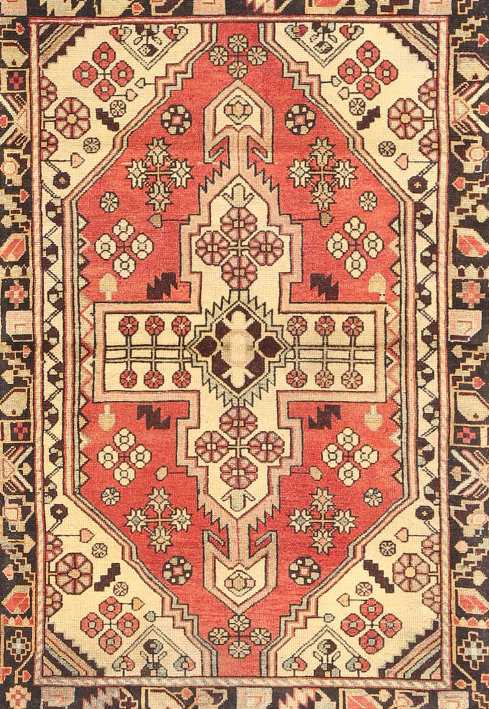 Bungalow Rose Southwestern Red Area Rug | Wayfair