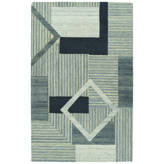 Orren Ellis Wirt Hand Tufted Wool Geometric Rug & Reviews | Wayfair