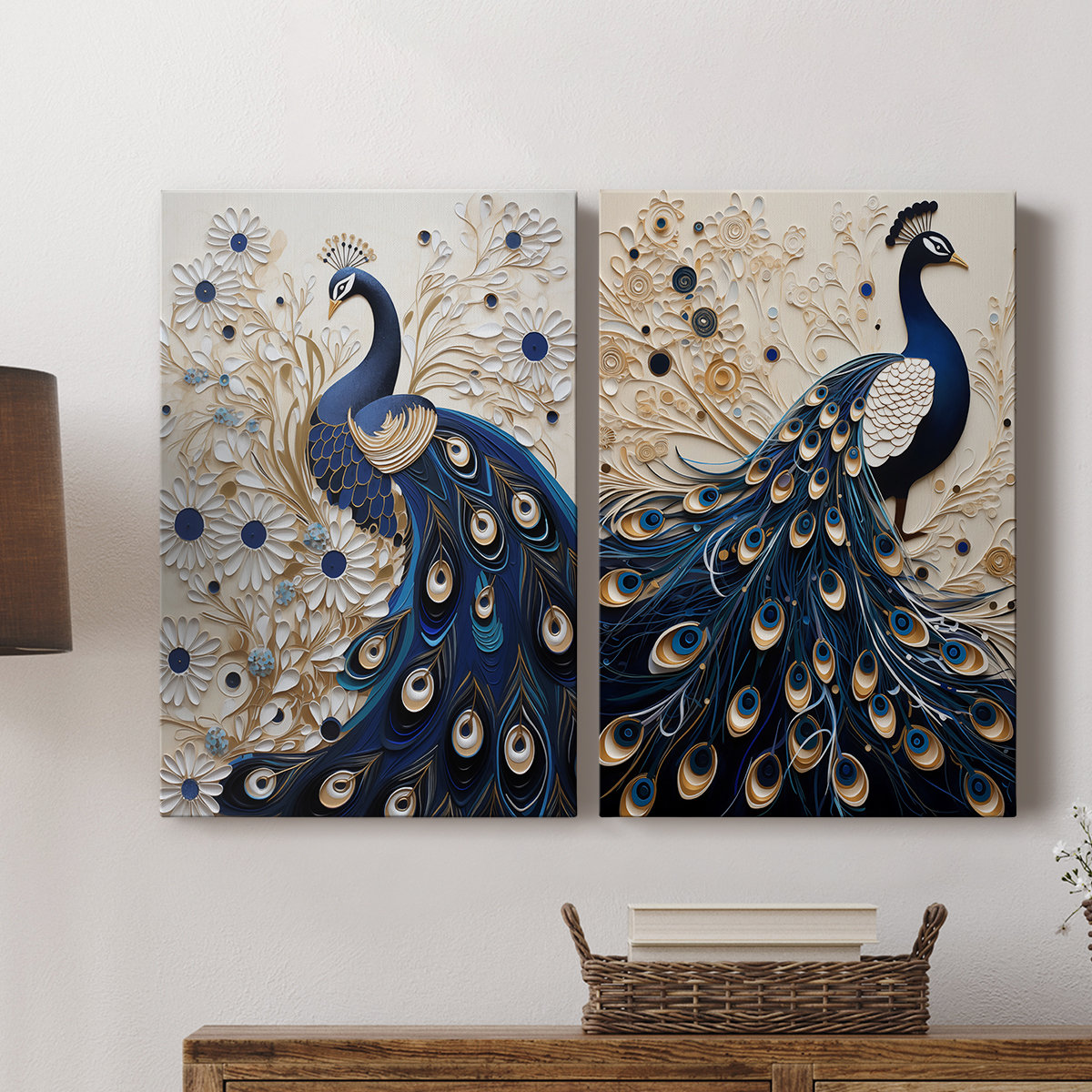 Wade Logan® ANIMALS Series CCXLV-Premium Gallery Wrapped Canvas -Ready ...