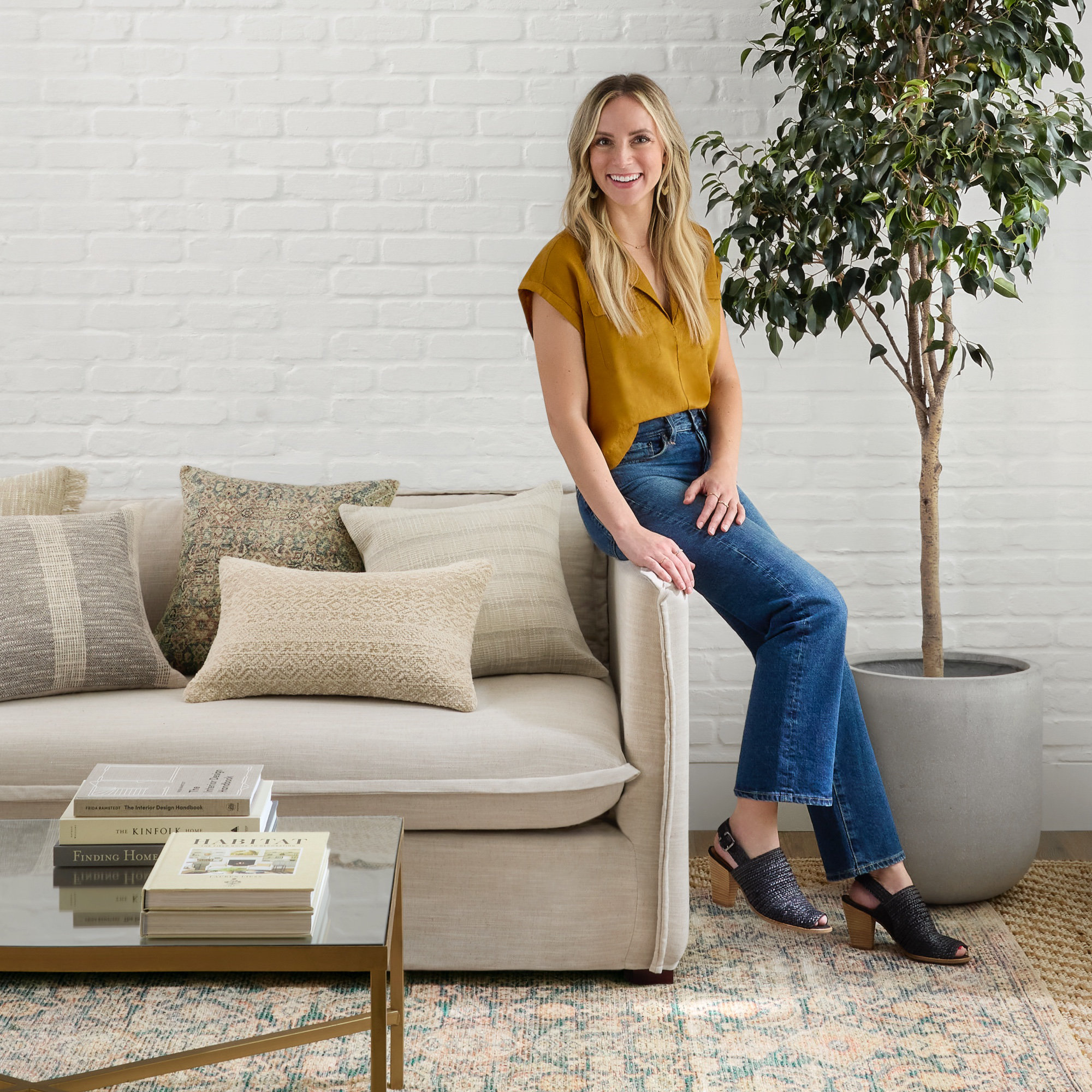 Angela Rose x Loloi Aubrey Sage / Bark Area Rug & Reviews - Wayfair Canada