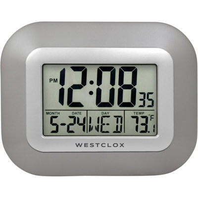 large digital office clock
