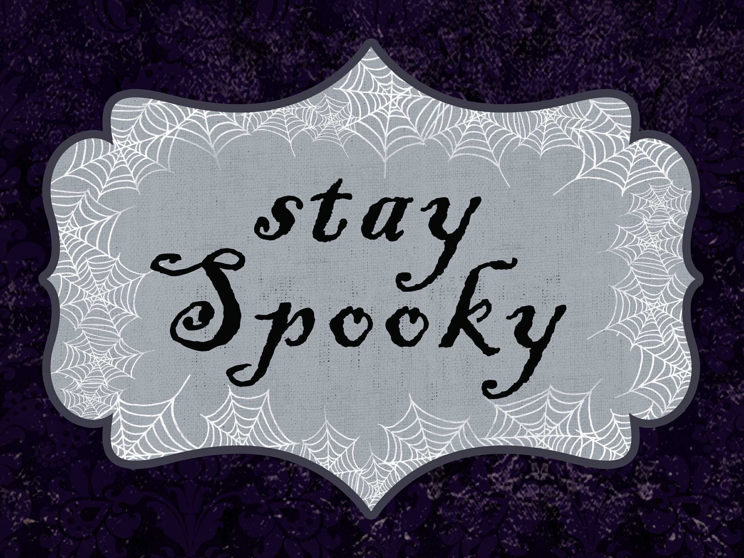 Trinx Stay Spooky 2 - Wrapped Canvas Print | Wayfair