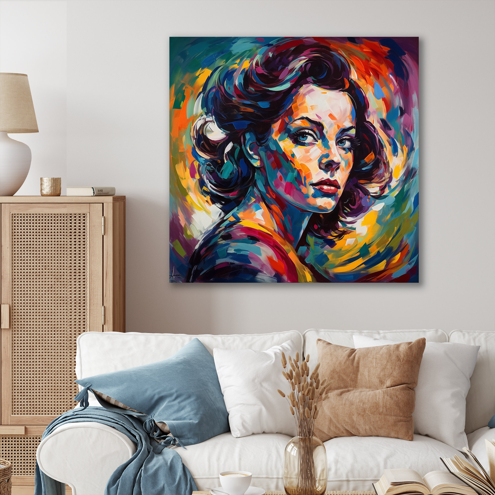 Everly Quinn Female Pop Art Portrait II - Fashion Wall Art Prints | Wayfair