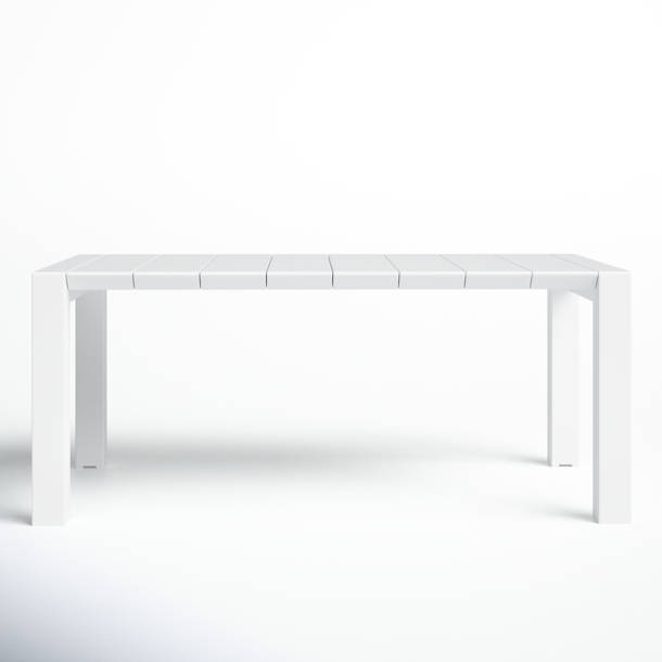 Bette 71'' Metal Outdoor Dining Table & Reviews | AllModern