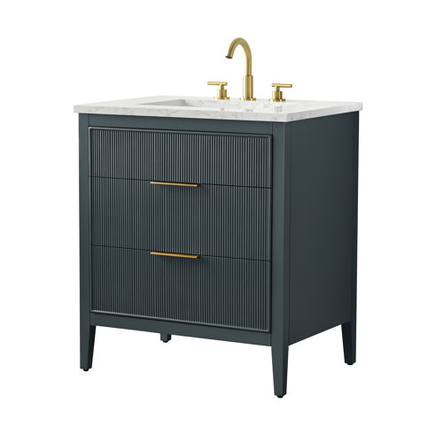 Blue Bathroom Vanities You'll Love | Wayfair