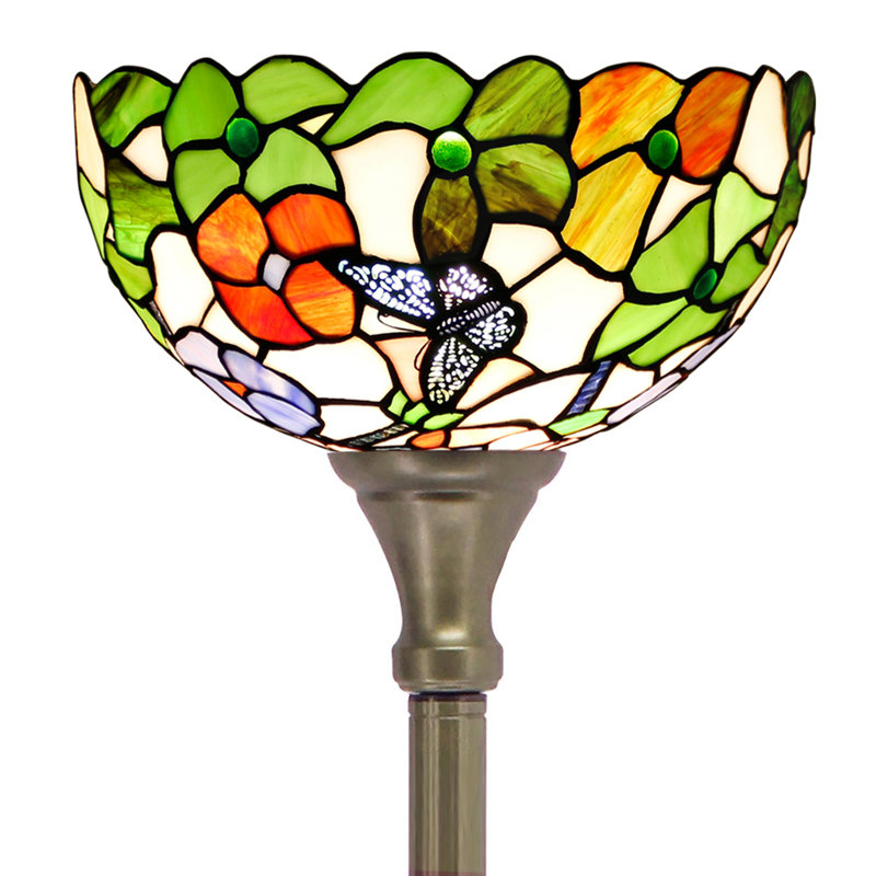 Astoria Grand Longford 67'' Bronze Torchiere Floor Lamp Set | Wayfair