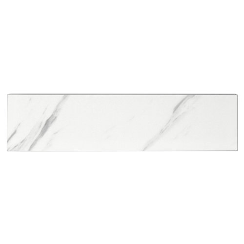 Abolos Nature 3 in. x 12 in. Marble Look Glass Straight Edge Subway ...