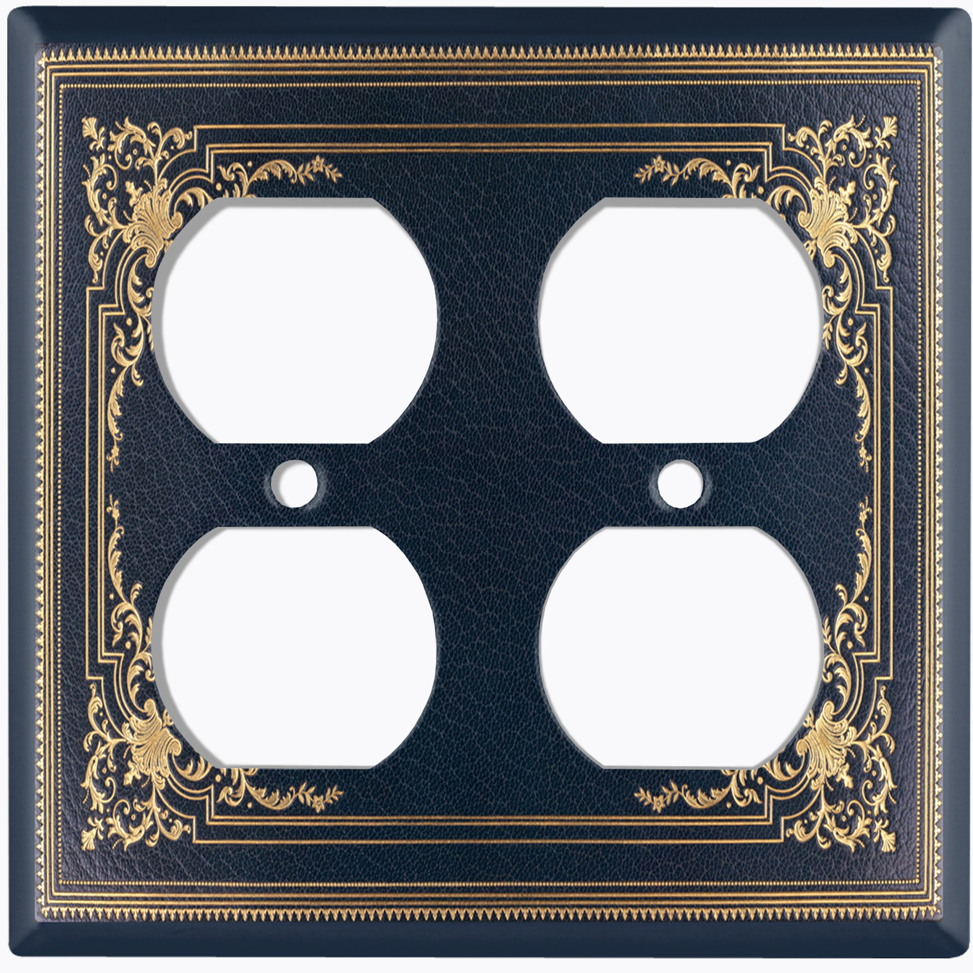 WorldAcc 2-Gang Duplex Outlet Wall Plate | Wayfair