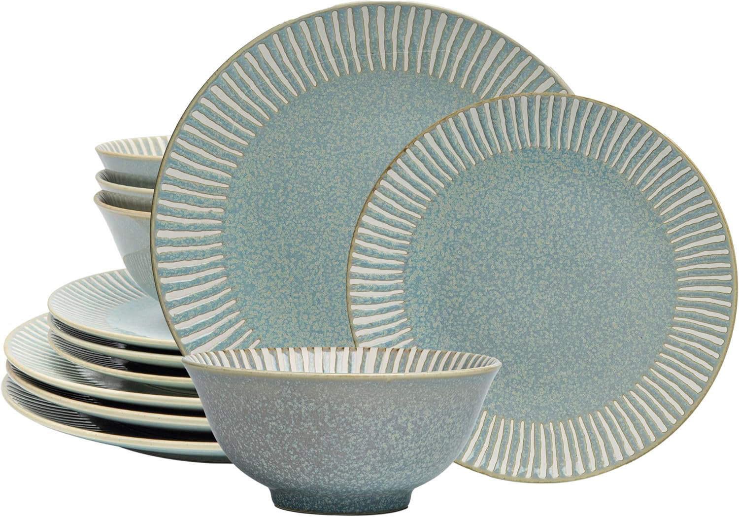 Latitude Run® Ceramic Dinnerware Sets of 12 | Wayfair