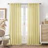 Ebern Designs Janie Linen Semi-Sheer Curtain Pair & Reviews | Wayfair