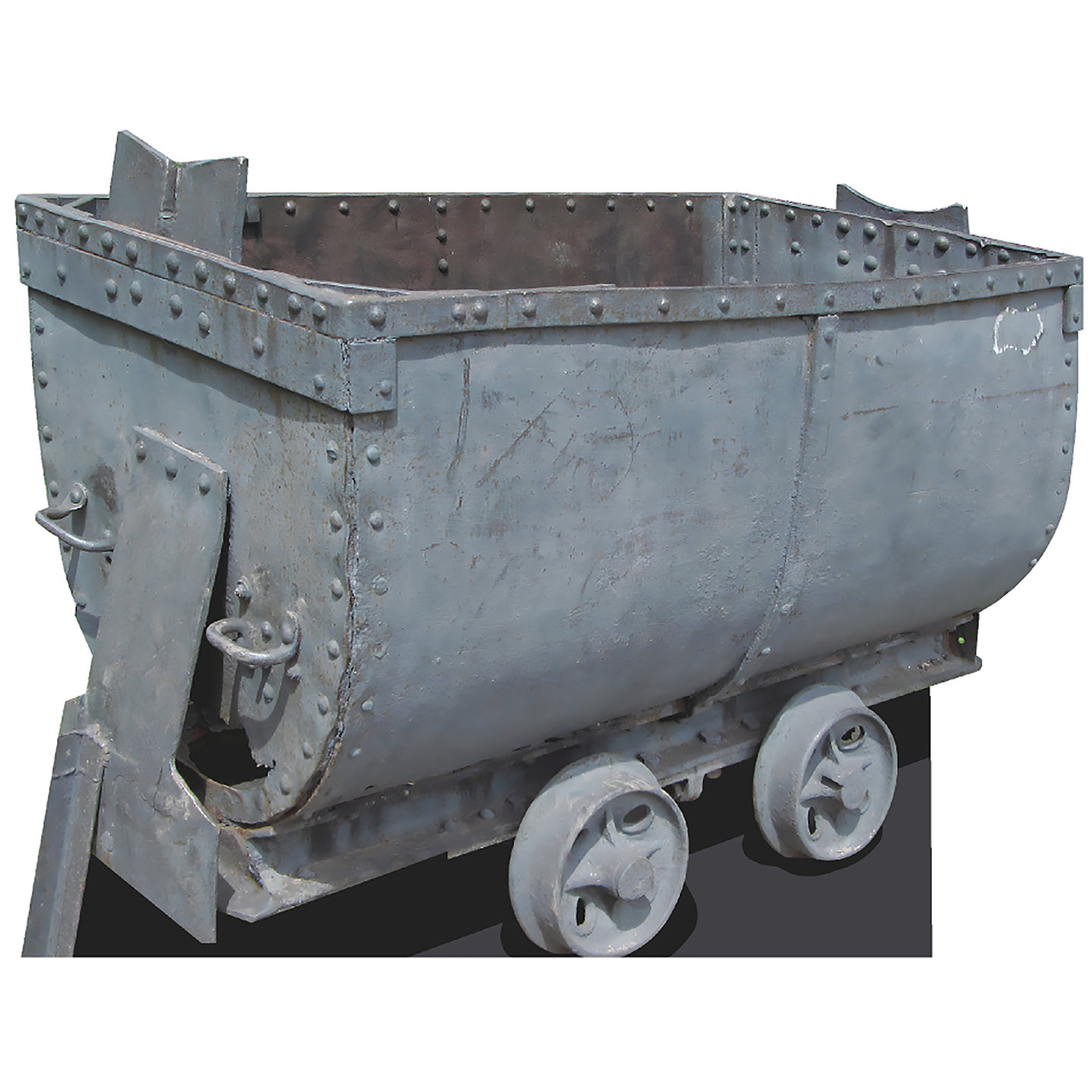 Wet Paint Printing Mine Cart Trolley Wagon Train Attachment Coal Gold ...