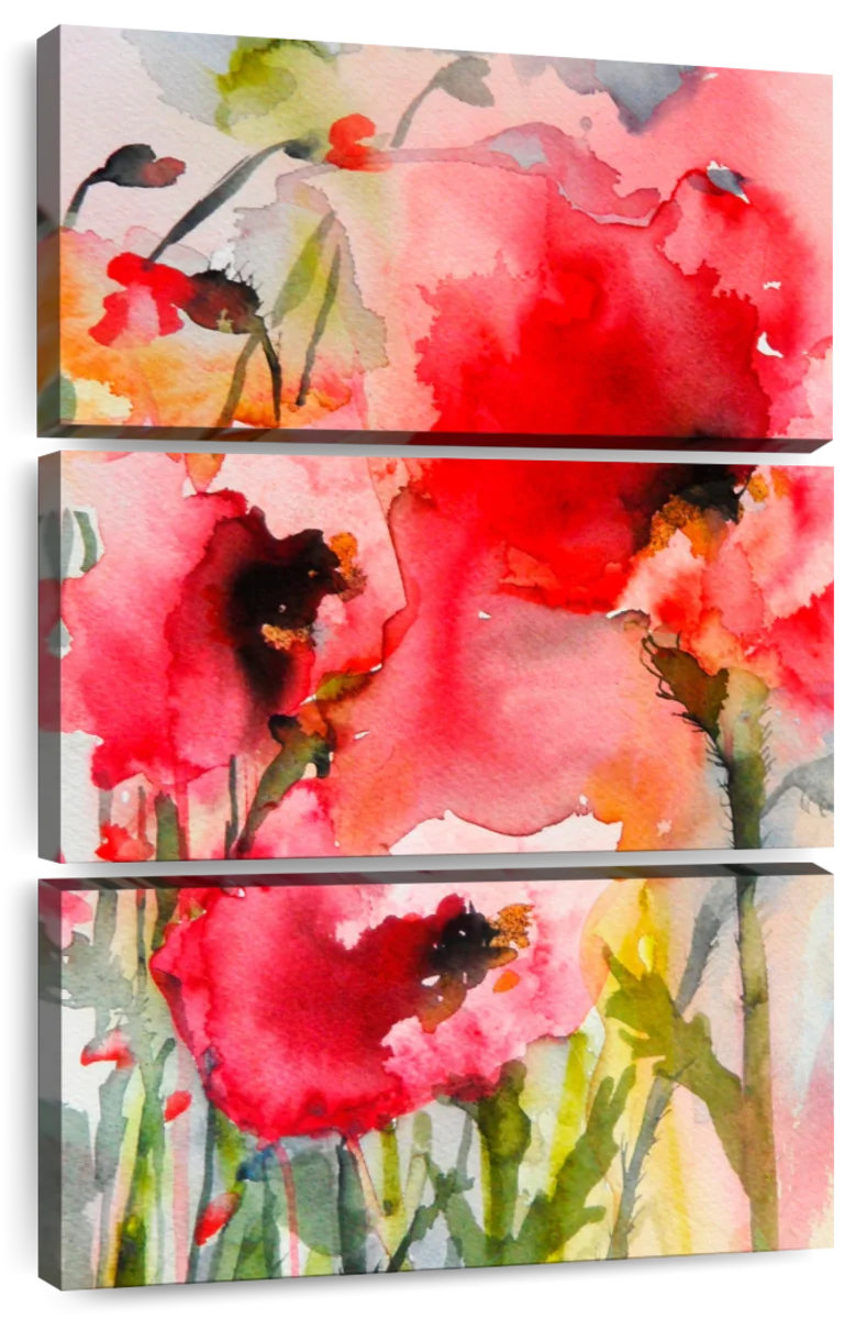 Wade Logan® Avery Summer Poppies I | Wayfair