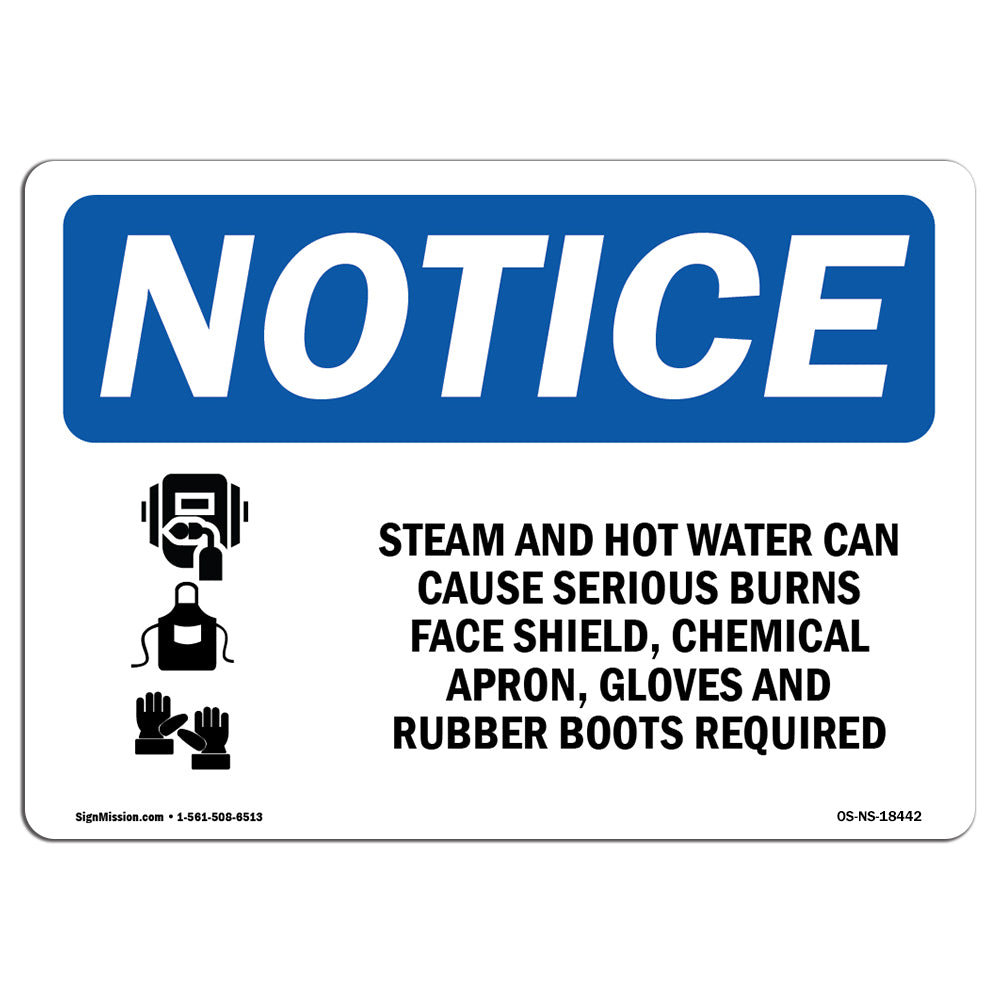 SignMission Steam and Hot Water Can Cause Sign | Wayfair