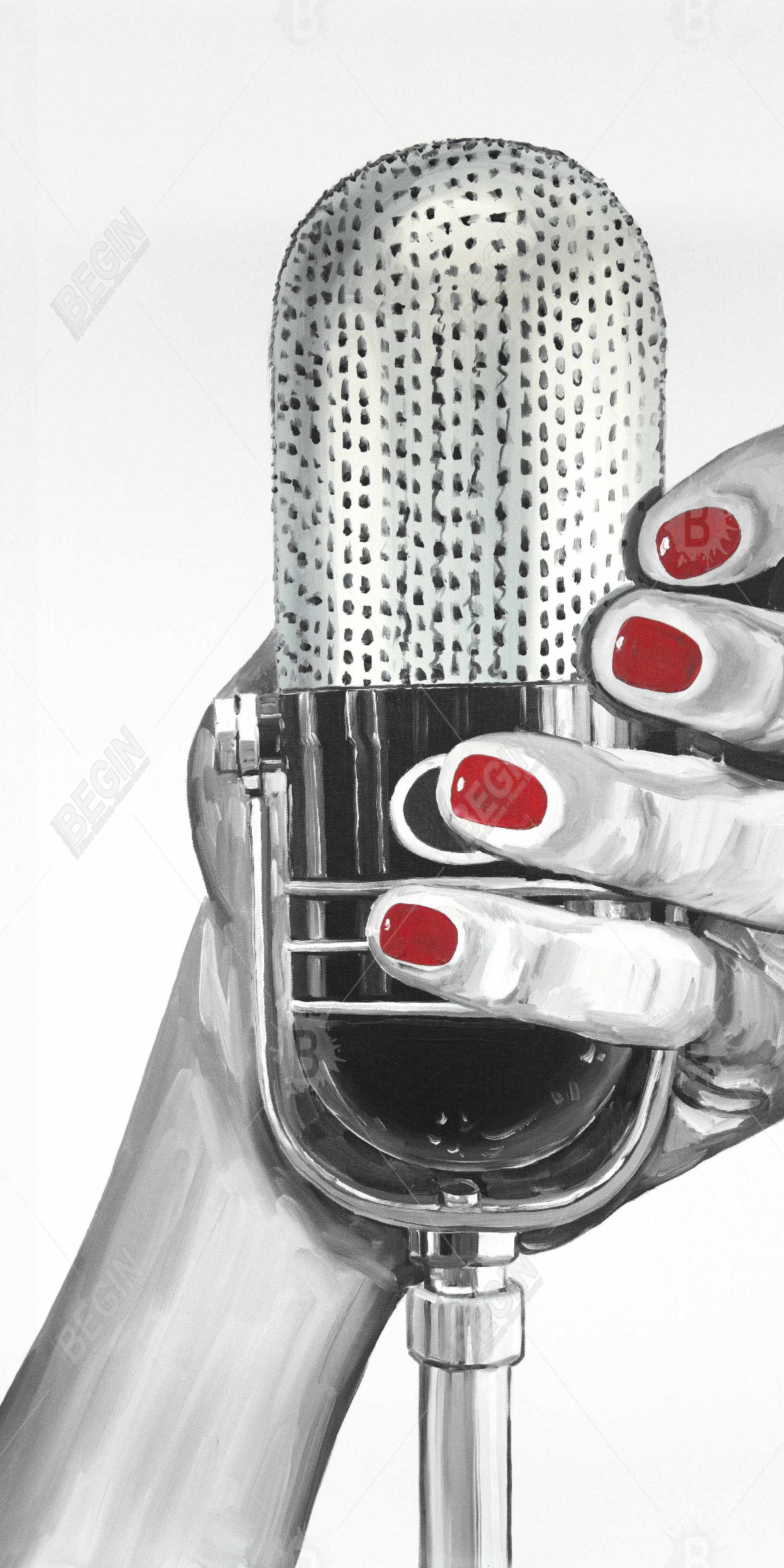 Begin Edition International Inc. Sing your life - 15.75"x31.50" Desk ...