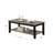 Red Barrel Studio® Coffee Table With Open Shelf In Dark Brown | Wayfair