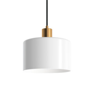 Modern White Shade Pendant Lighting | AllModern
