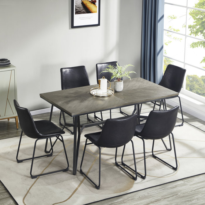 Trent Austin Design® Gravesend Metal Base Dining Table & Reviews | Wayfair