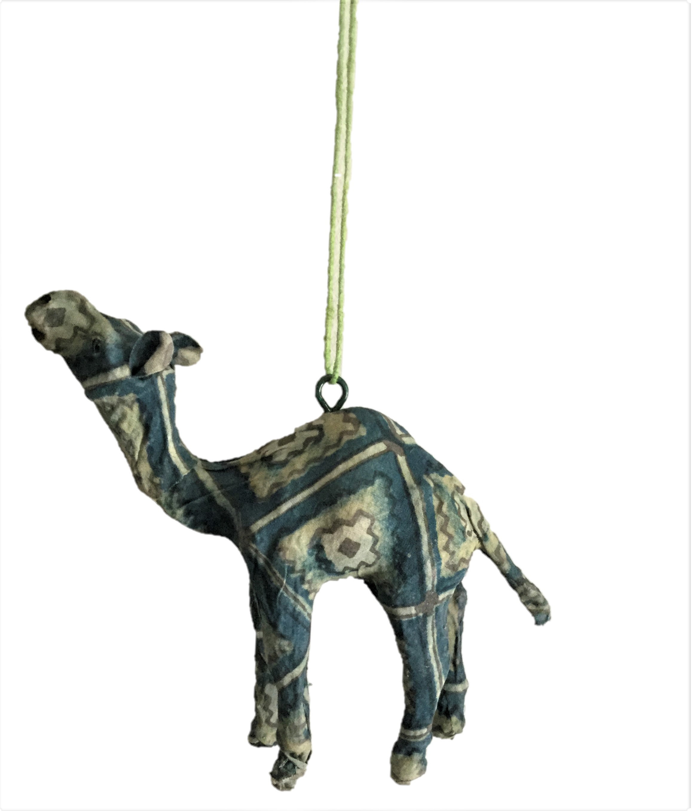 Arcadia Home Handmade Paper Mache Camel Christmas Ornament - Wayfair Canada