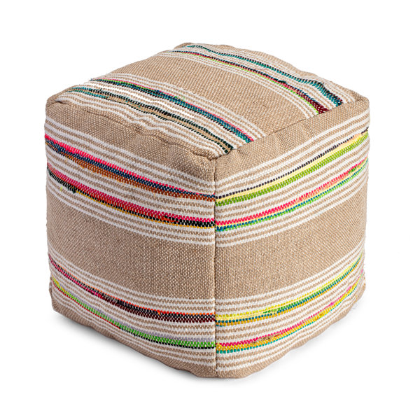Bungalow Rose Upholstered Pouf | Wayfair