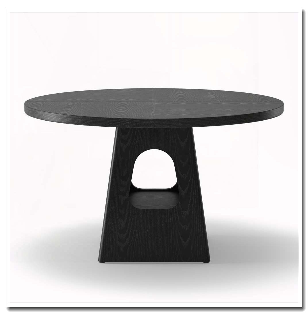 George Oliver Round Dining Table For 4-6,47 Inch Round Dinner Table ...