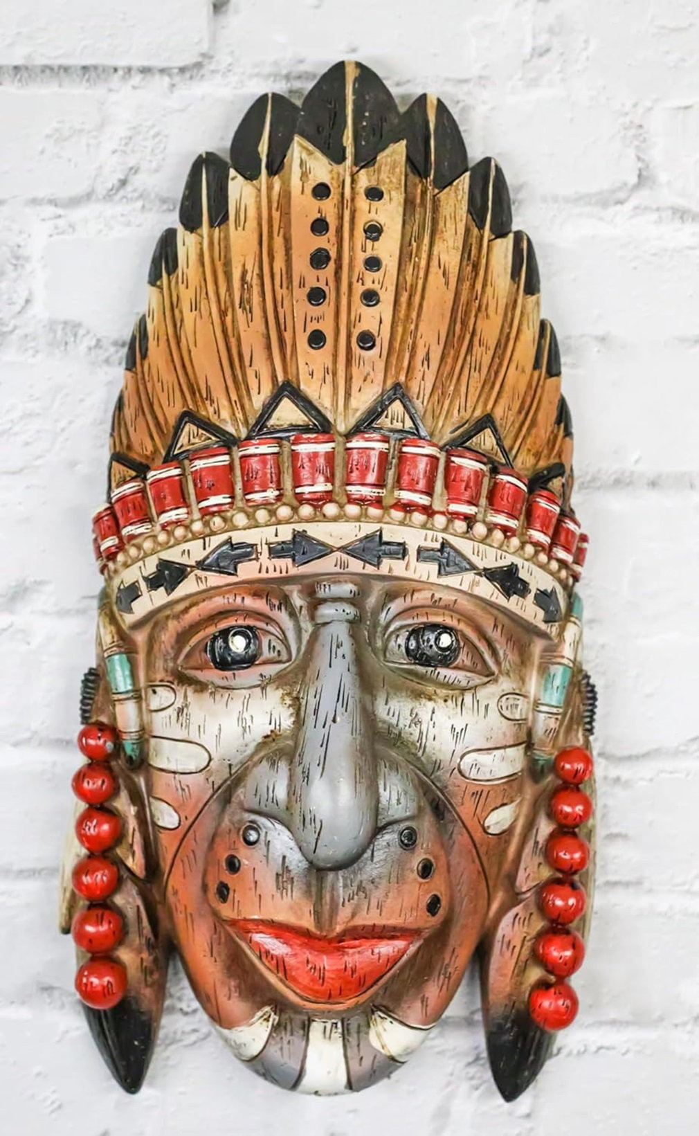 Bungalow Rose Southwestern Colorful Native American Indian Chief With ...