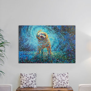 Bless international Labrador Jazz On Canvas by Iris Scott Gallery ...