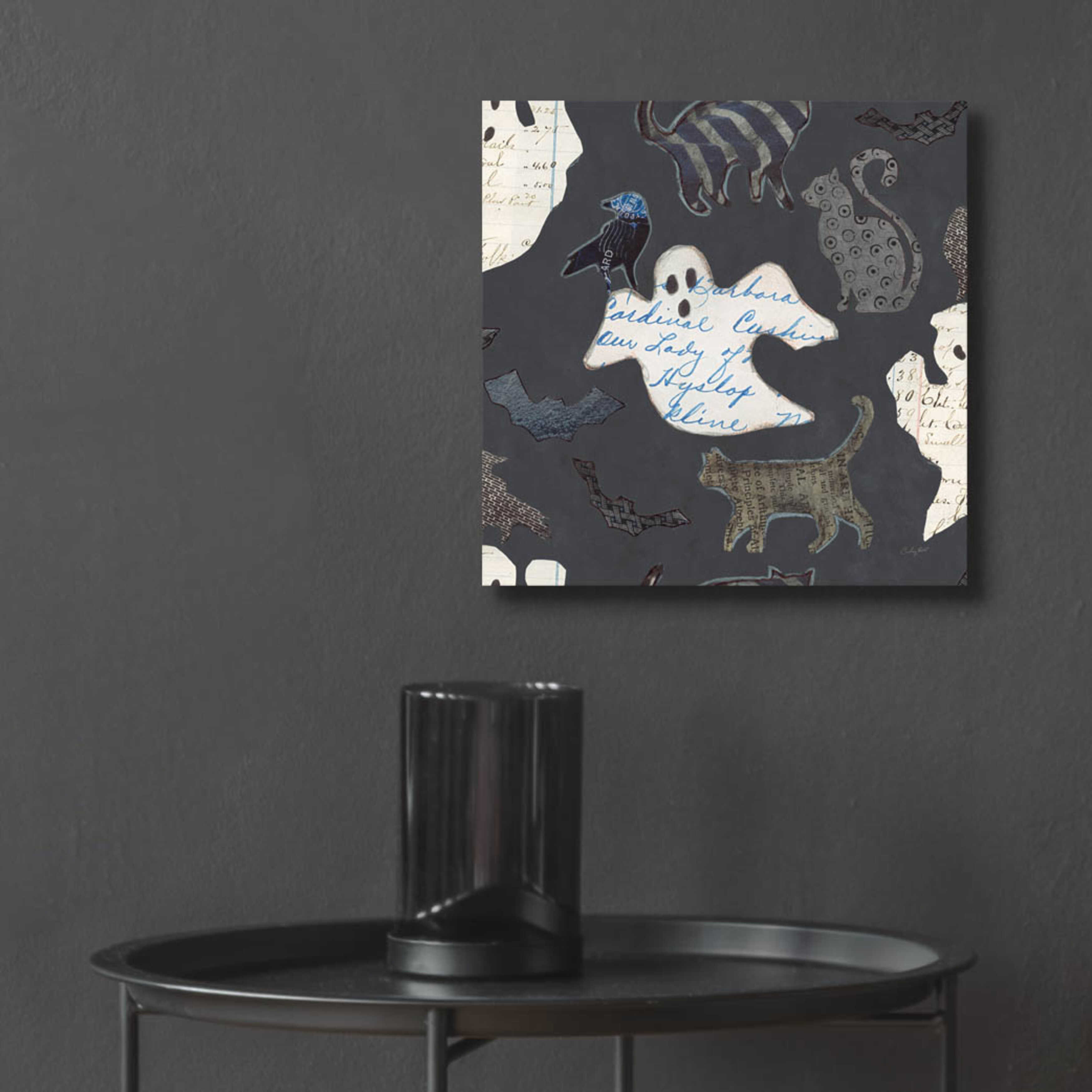 The Holiday Aisle® 'Halloween Whimsy Pattern III by Courtney Prahl ...