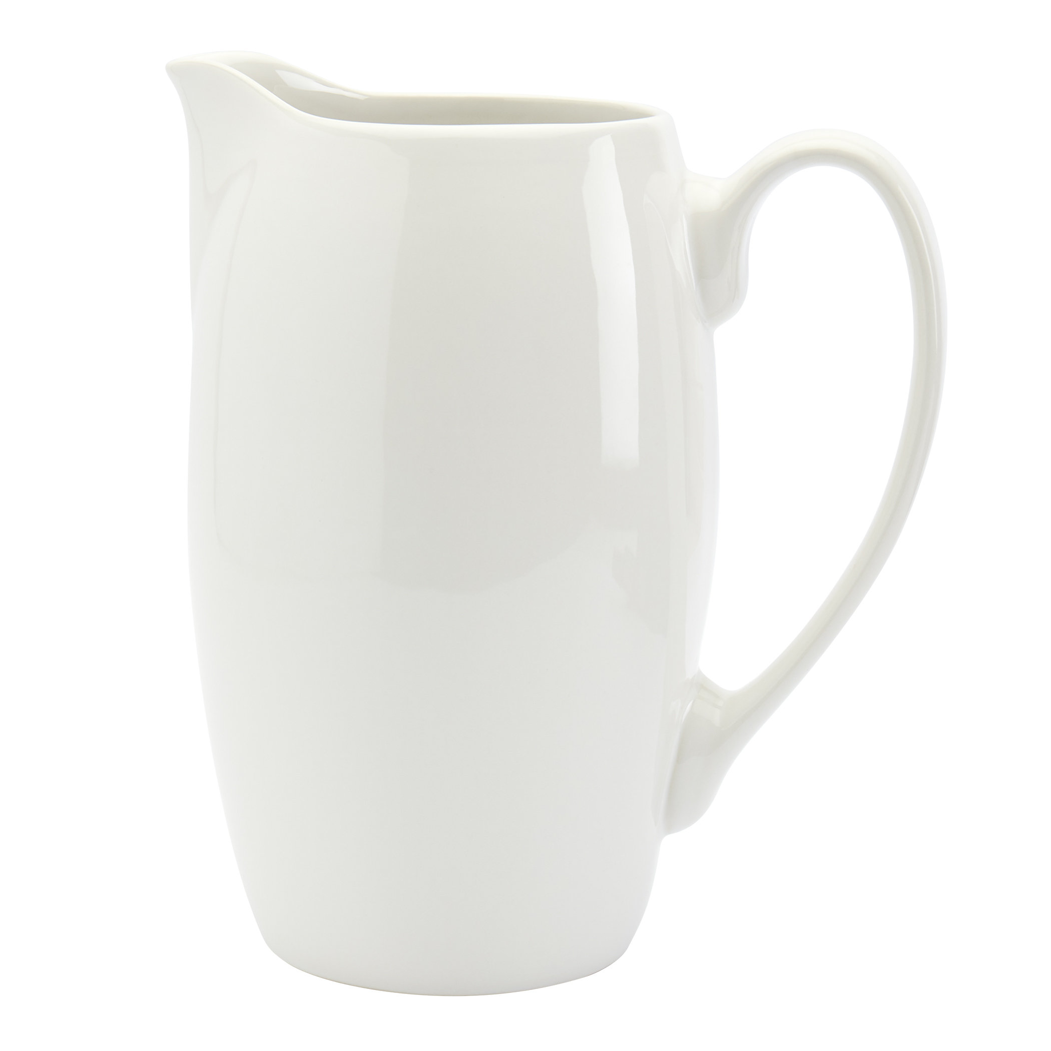 Denmark Tools for Cooks 2L Stoneware Pitcher White Bistro | Wayfair
