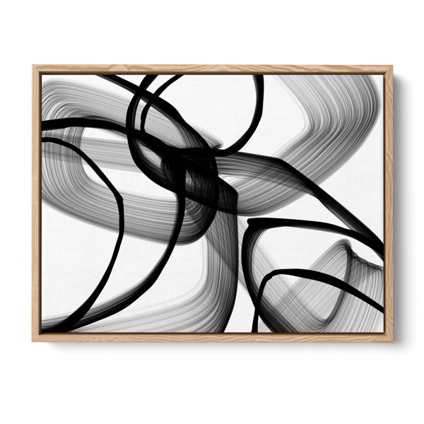 Mercury Row® 'Abstract Poetry in Black and White 100' by Irena Orlov ...