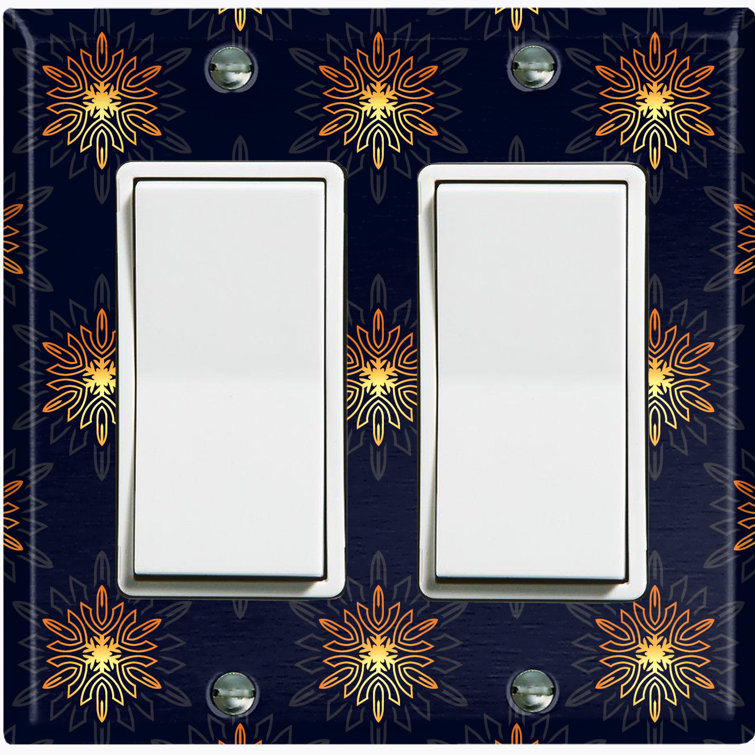 WorldAcc Christmas Bright Star Night 2 - Gang Toggle Light Switch ...