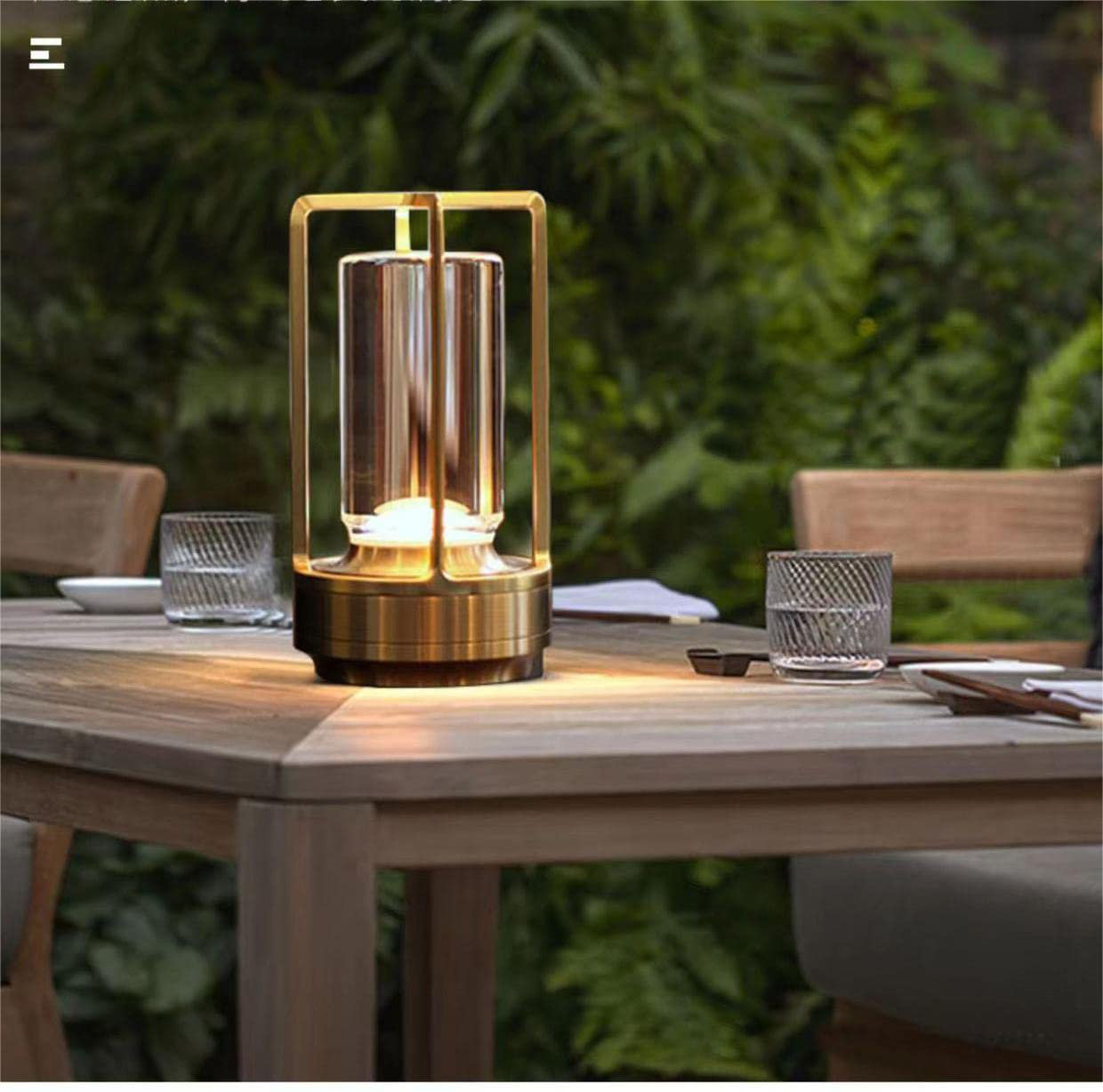 Porisen 7'' Battery Powered Integrated LED Outdoor Lantern | Wayfair