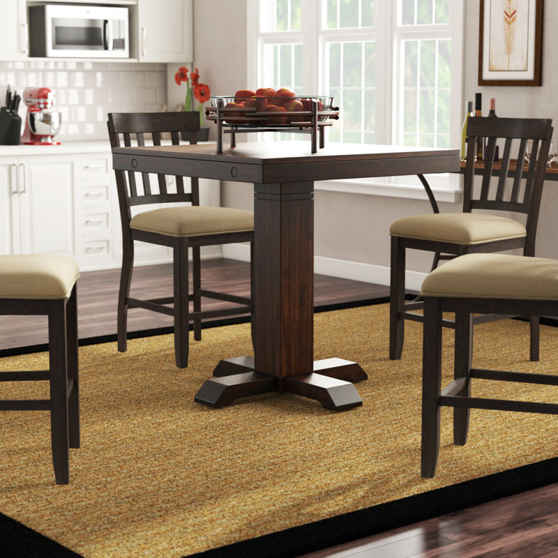 Loon Peak® Midvale Adjustable Pub Table & Reviews | Wayfair