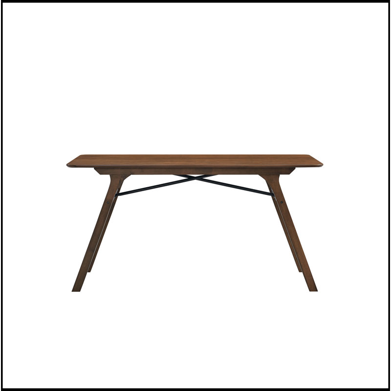George Oliver Walnut Finish Dining Table | Wayfair