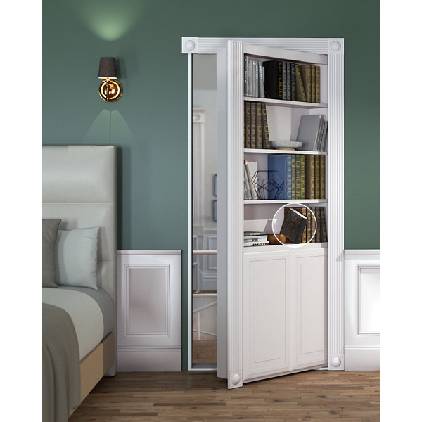 InvisiDoor Secret Book Latch & Reviews | Wayfair