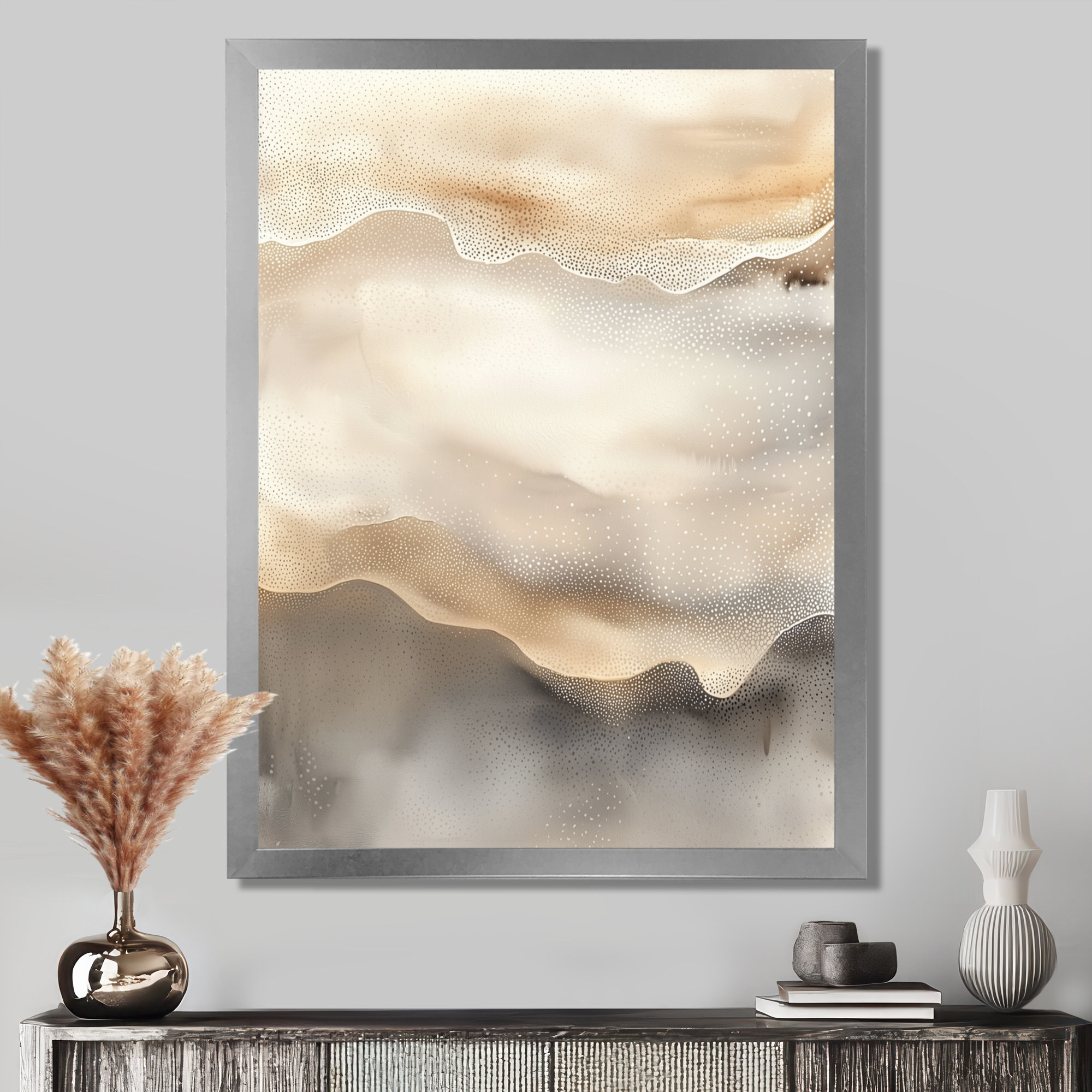East Urban Home Wilf - Abstract Modern Transitional Print Wall Art ...