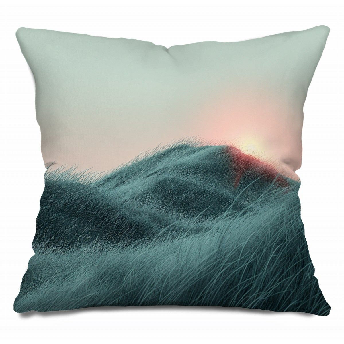 VisionDecor Dune Throw Pillow, Landscape Cotton Twill Pillows | Wayfair