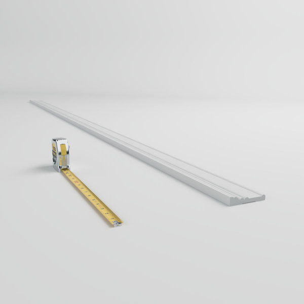 PCI Enterprises MRB3 5/8"D x 3 1/4"W x 96"L Americraft Solid Hardwood ...