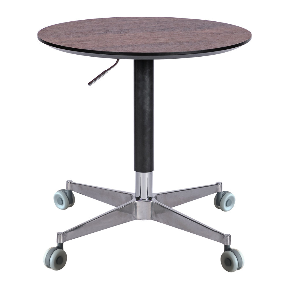 Latitude Run® Movable Adjustable Coffee Table 360 Swivel Counter Bar ...