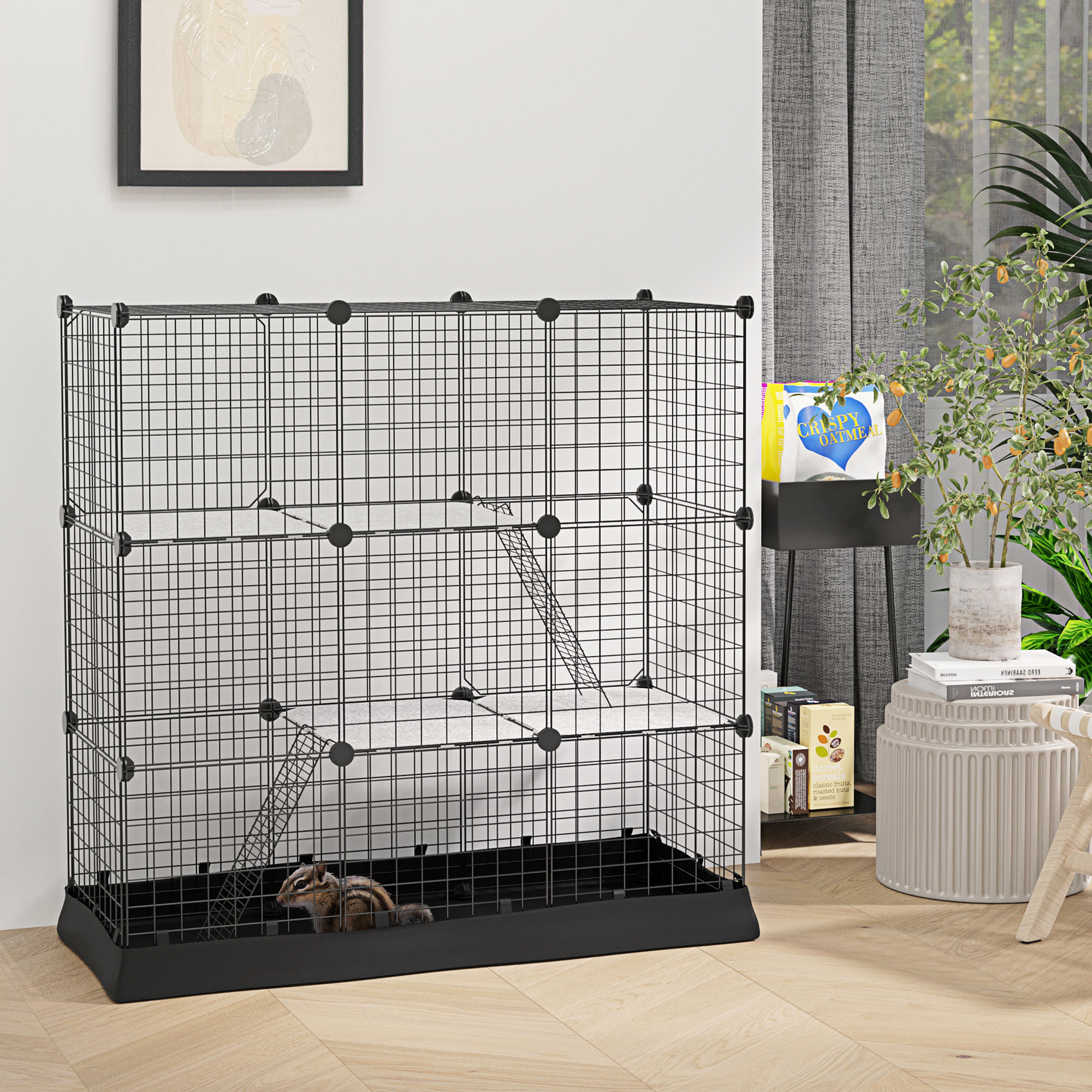 Tucker Murphy Pet™ Contenia Ferret Cage with Ramp | Wayfair