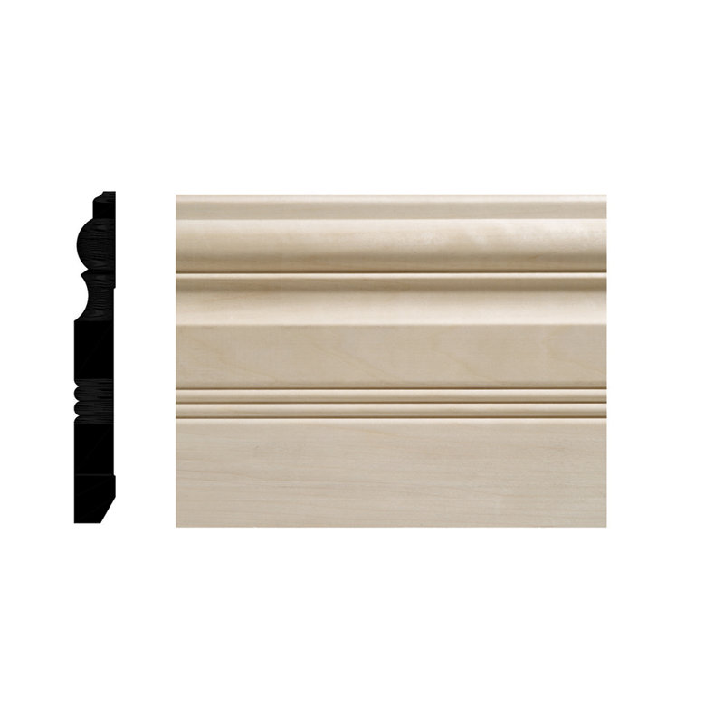 Ornamental Mouldings Wood 96" length Wall Base & Reviews | Wayfair