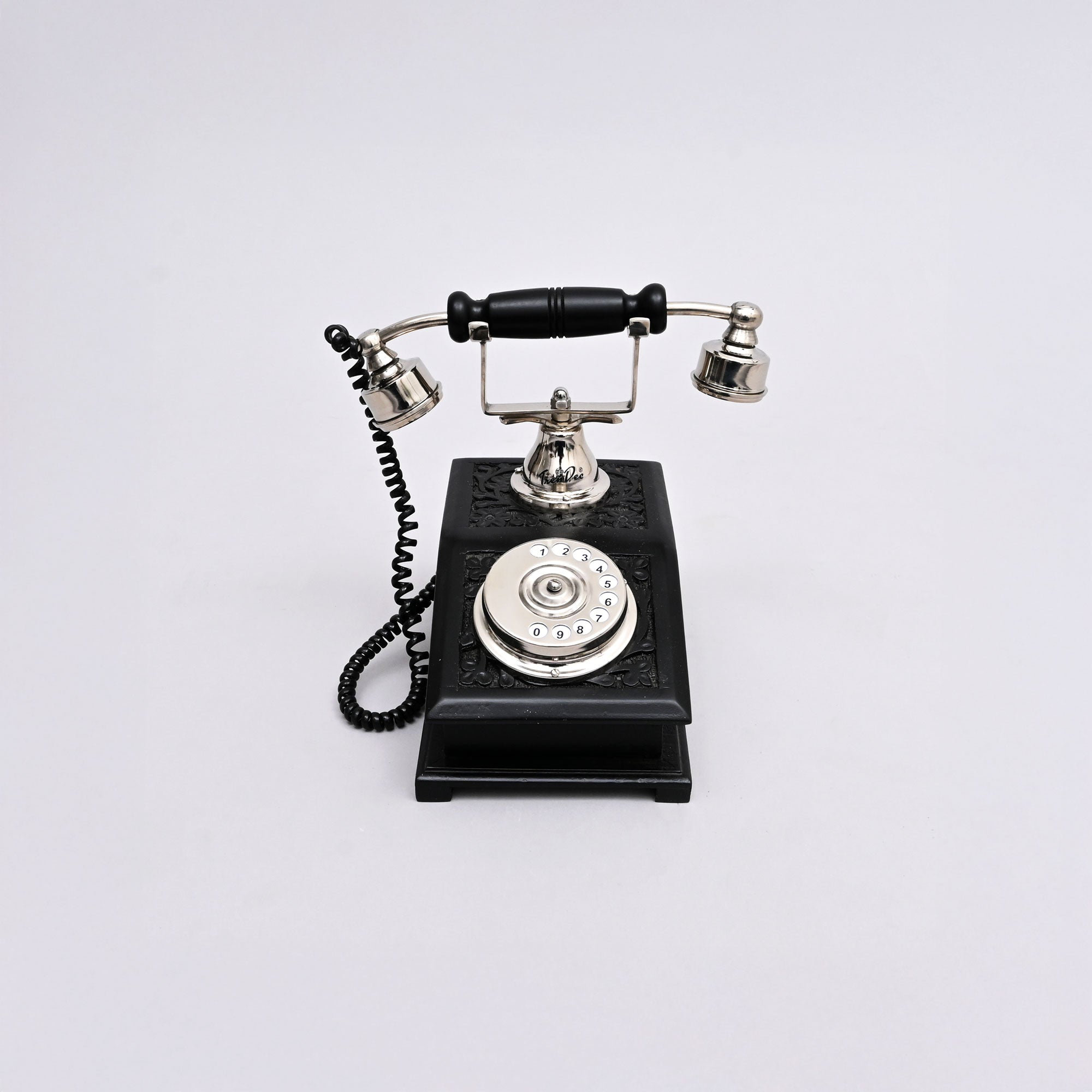 Astoria Grand Vintage-Inspired Antique Telephone Sculpture - 9x6x9 ...