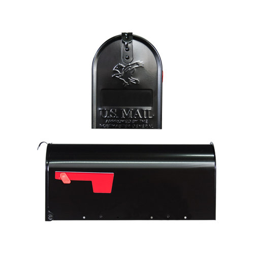 Imperial Mailbox Systems Extruded Aluminum Post Mounted Mailbox | Wayfair