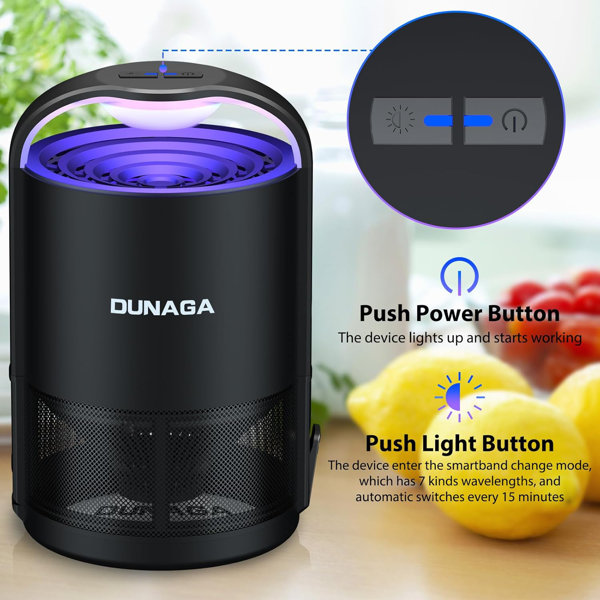 DUNAGA Fly Traps, Fruit Fly Trap Indoor, Gnat Traps, Bug Zapper Indoor ...