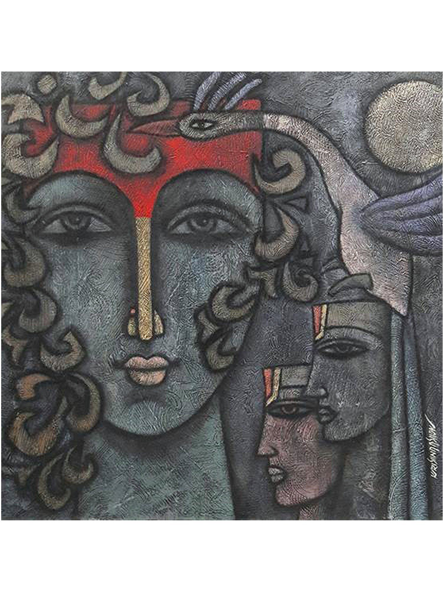 Exotic India Advaitha Figurative Art | Figurative Art | By Krishna ...
