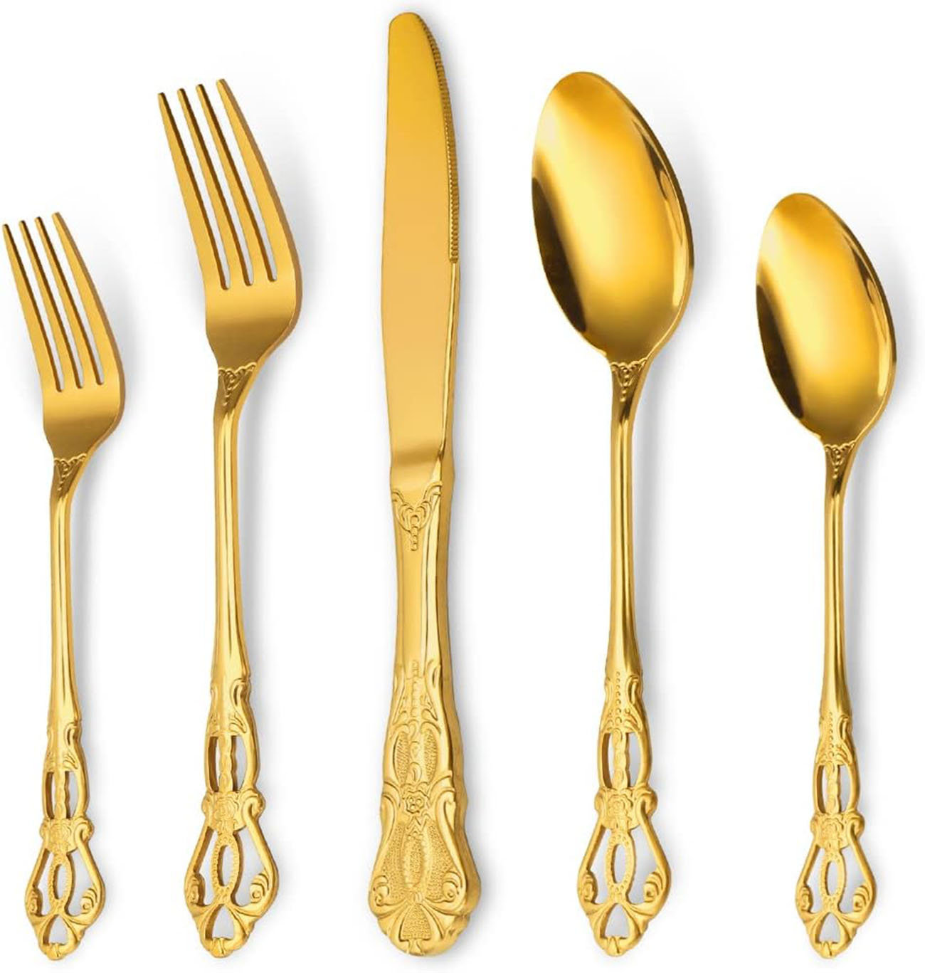 Canora Grey 20 Pieces Dark Silverware Set, Anti-Rust Stainless Steel ... Canora Grey 20 Pieces Dark Silverware Set, Anti-Rust Stainless Steel ...