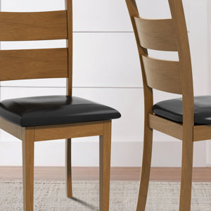 Lark Manor™ Classic Ladder Back Dining Chair Solid Wood Side Chair in ...