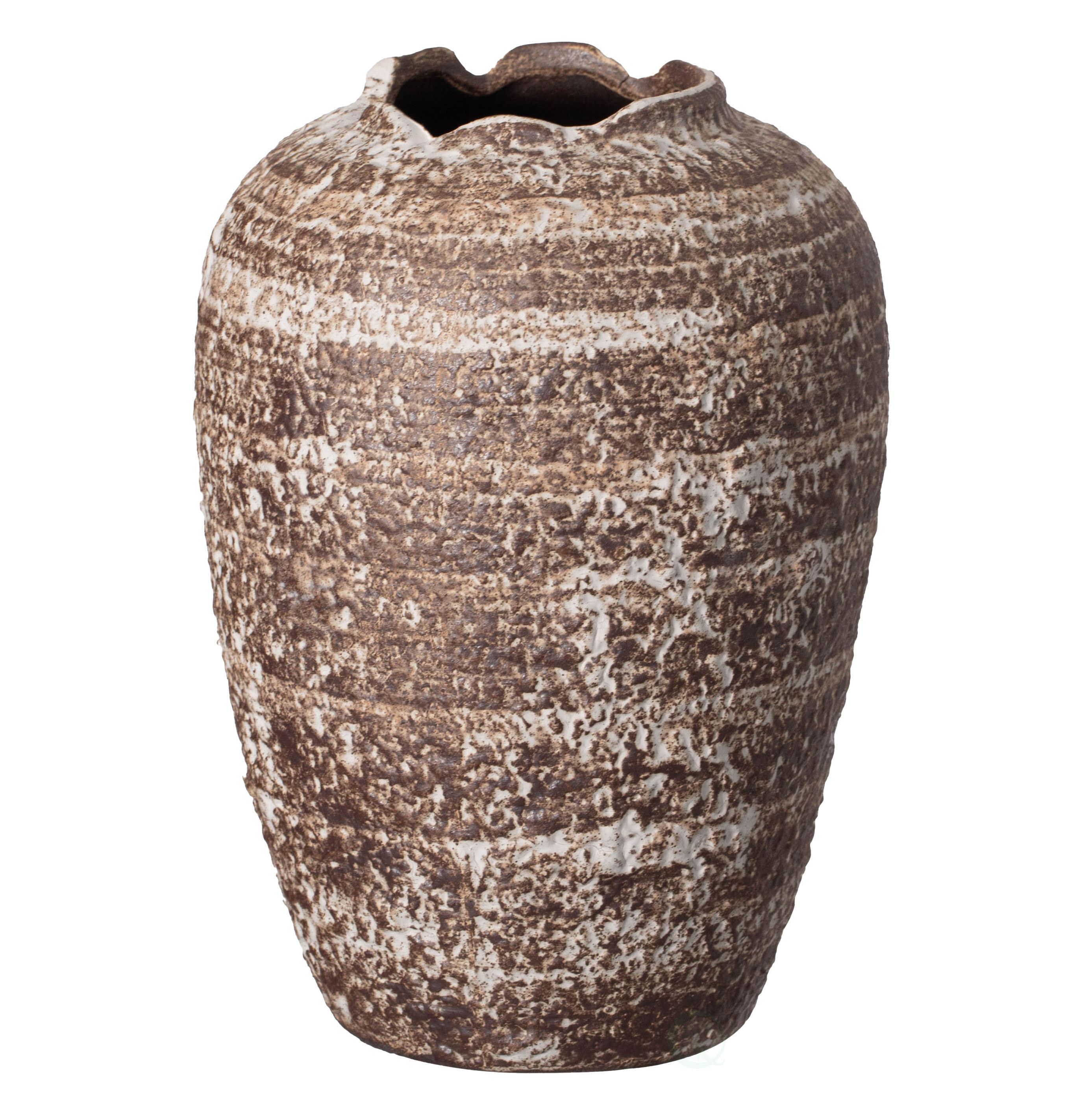 Bungalow Rose 7-inch Rustic Vase Broken Rim Design Vintage-inspired ...