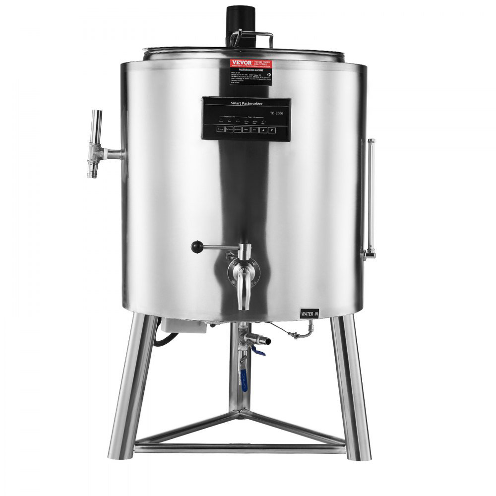 VEVOR Commercial Milk Pasteurization Machine 100L Pasteurizer for Milk Sterilization | Wayfair