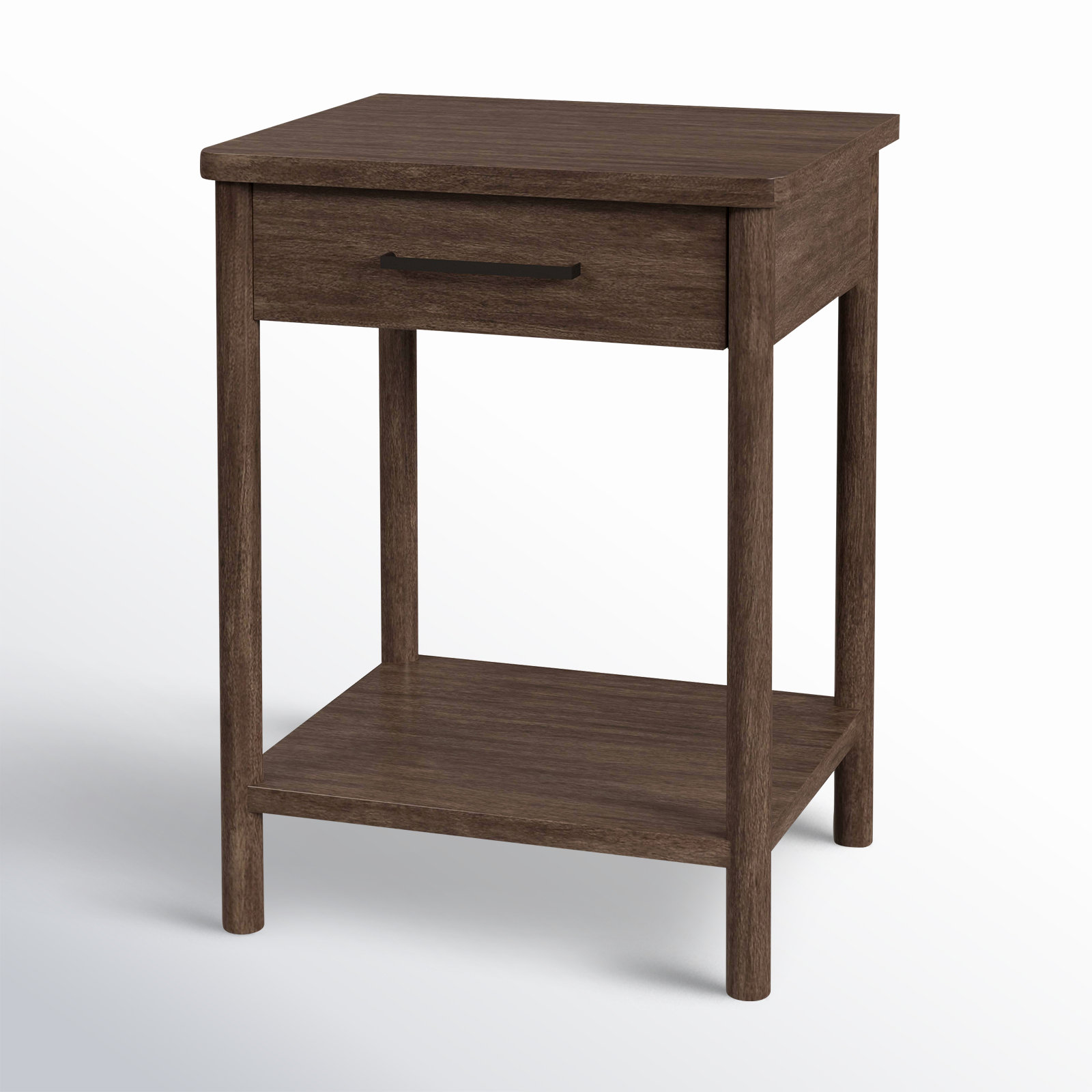 Birch Lane™ Hall 1 - Drawer Solid Wood Nightstand & Reviews | Birch Lane