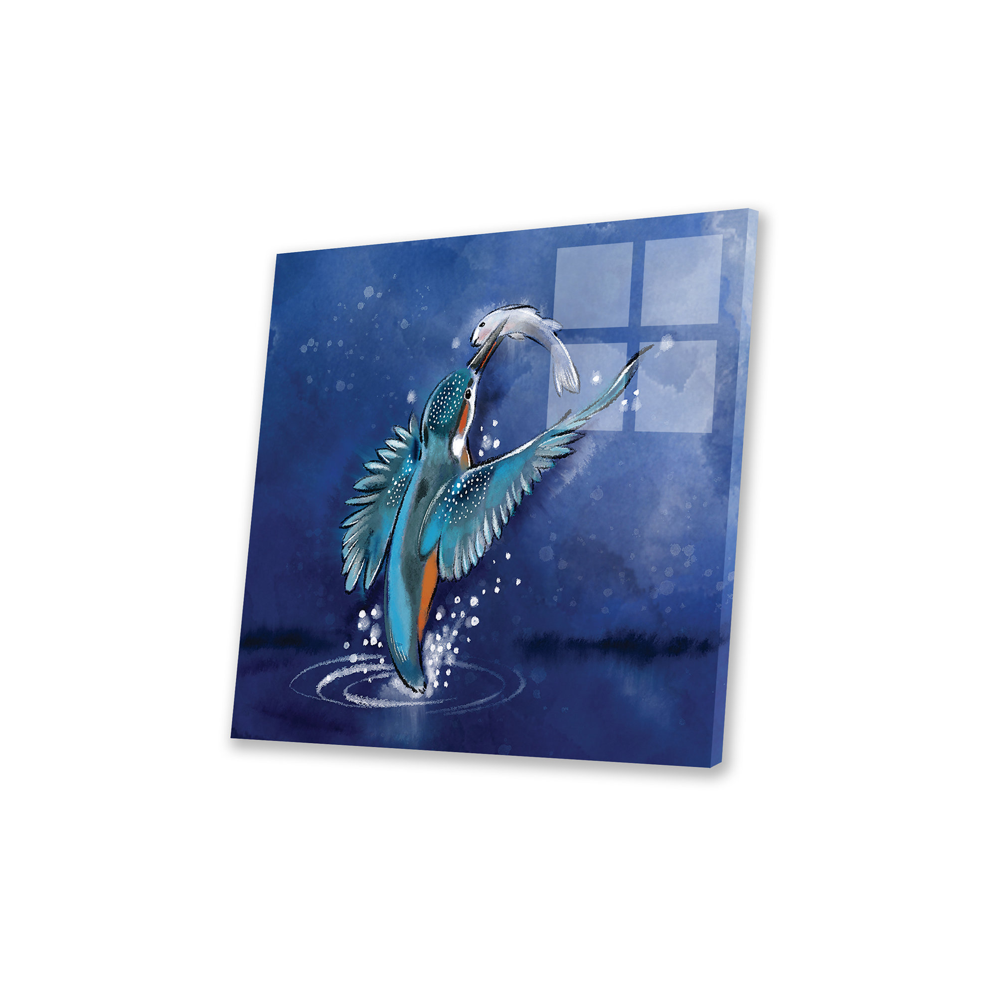 Dovecove Kingfisher Rising On Plastic/Acrylic by Thomas Little | Wayfair